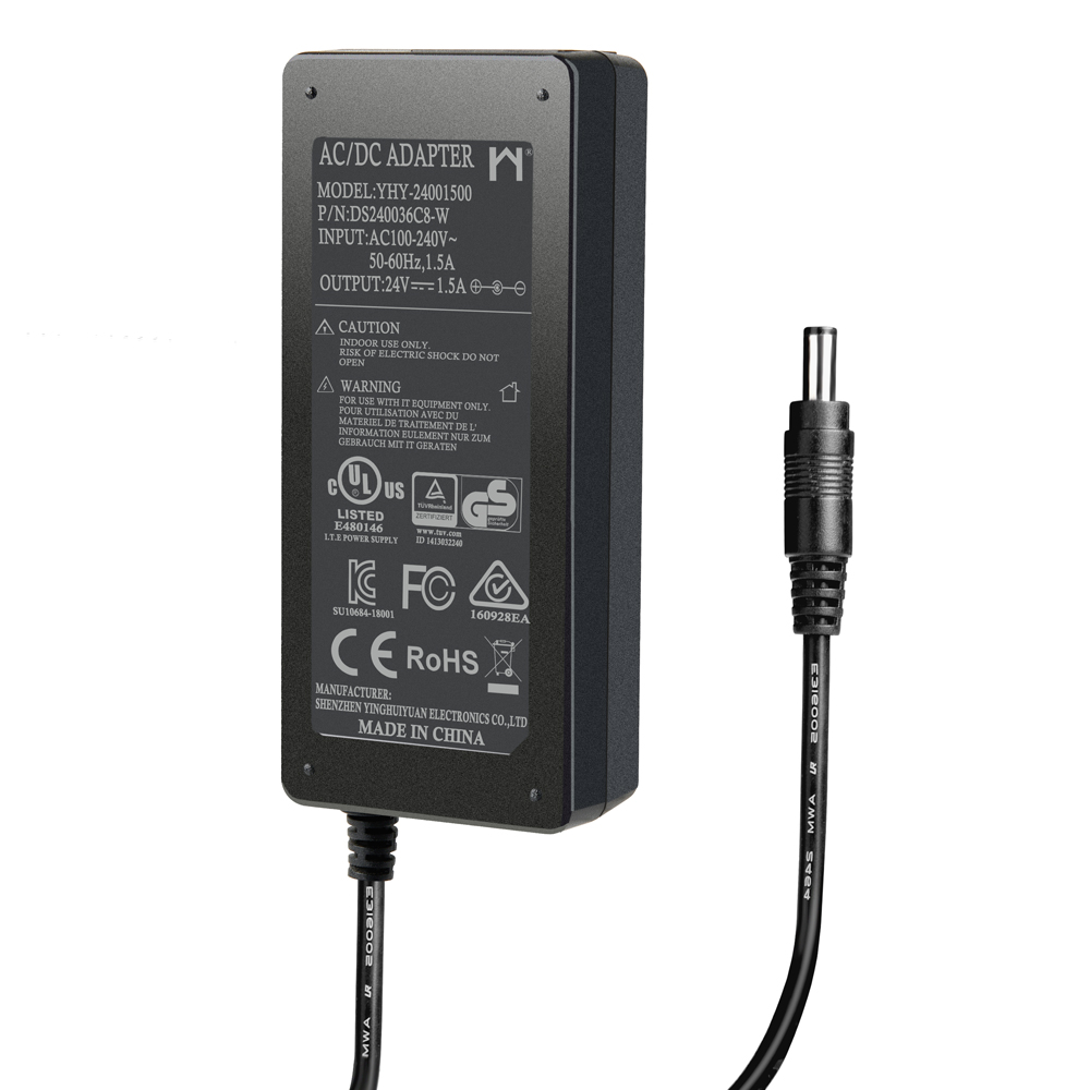 AC/DC Power Adapter 24v 1.5a AC/DC Power Adapter 24v 1.5a